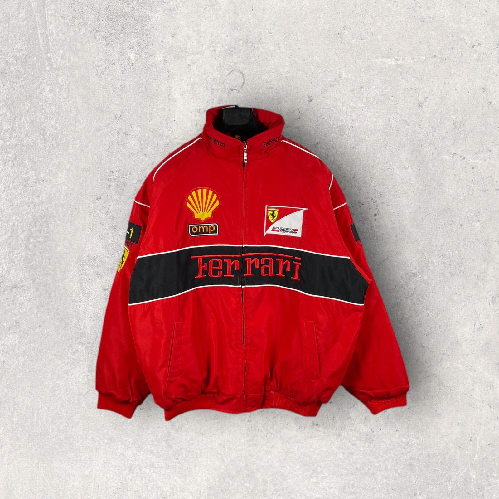 Vintage Ferrari Formula-1 Racing Jacket vodafone F1 9… - Gem