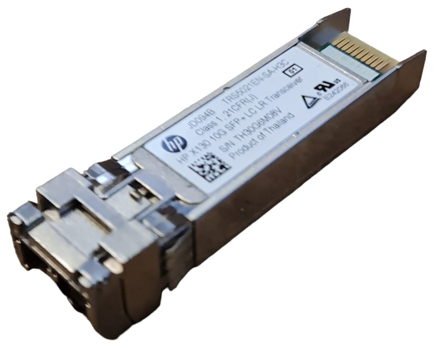 GENUINE HP JD094B TRS5021EN-SA-H3C HP X130 10G SFP+LC LR TRANSCEIVER ...