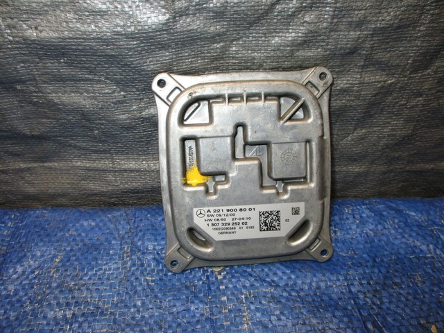 2011 MERCEDES S550 Xenon Ballast LED Control Module Unit 2218706389 for ...
