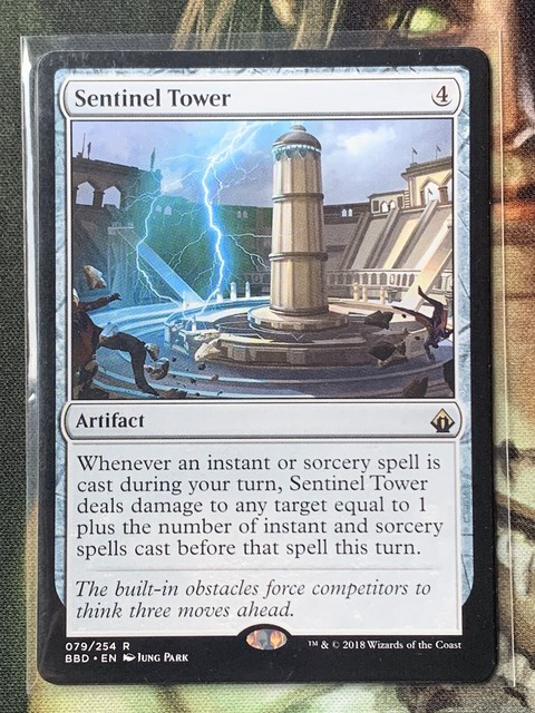 MTG Sentinel Tower Battlebond 079/254 Regular Rare for sale online | eBay