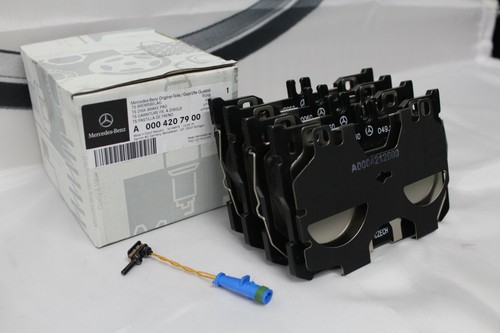 Genuine Mercedes-Benz 253 GLC AMG FRONT Brake Pads & Sensor A0004208403 ...