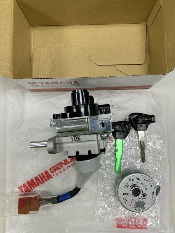 Genuine Ignition Switch Assy + Fuel Tank Cap Set for Yamaha SMAX 155 ...