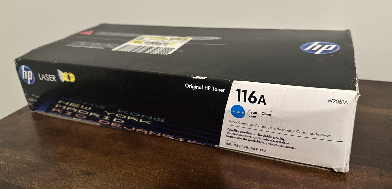 NEW GENUINE HP 116A CYAN TONER CARTRIDGE W2061A | eBay