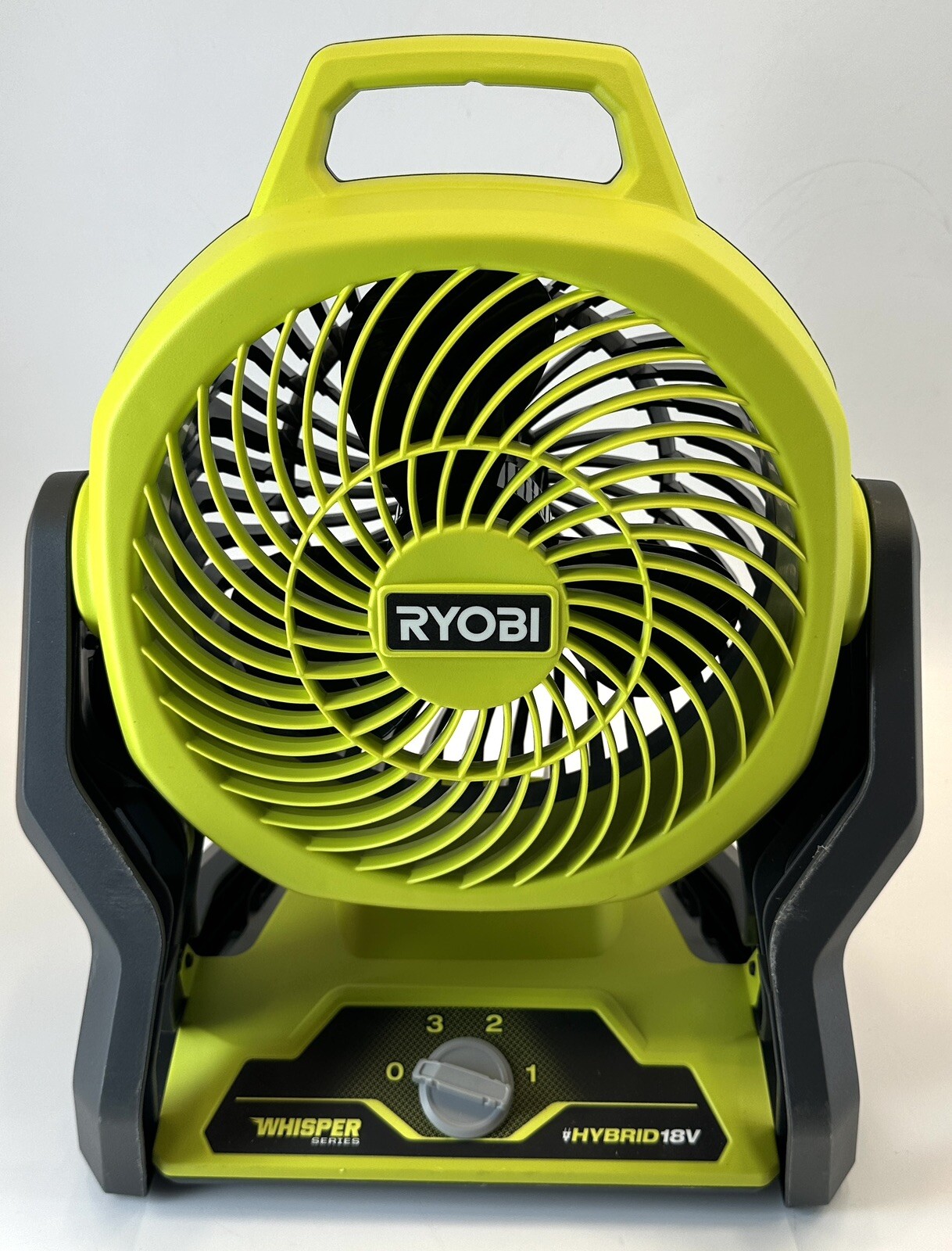 Ryobi One+ 18V 7 1/2 in Hybrid Fan Battery Or Cord Powered Tool Only ...