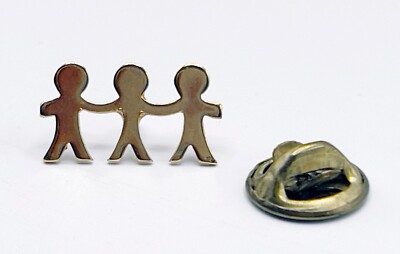 Vintage United Way Childrens Unity Logo, Gold Plated Tie Tack, Lapel ...
