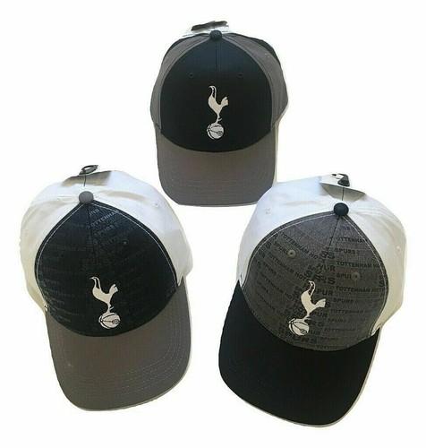 Men's Official Tottenham Hotspur Spurs Cap Football Text & Pinwheel ...