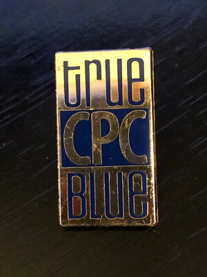 Vintage Collectible True Blue CPC Metal Color Pinback Lapel Pin Hat Pin ...