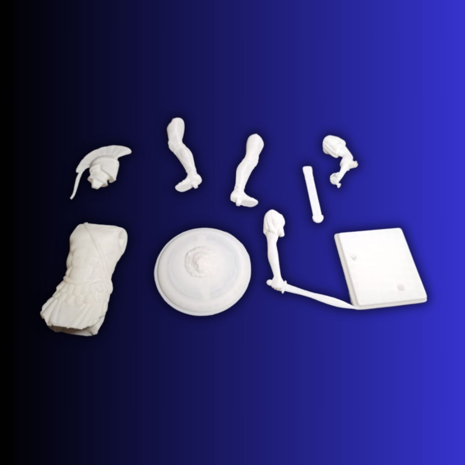 Greek Hoplite 11.8in tall Models Kits Military soldiers DIY | eBay