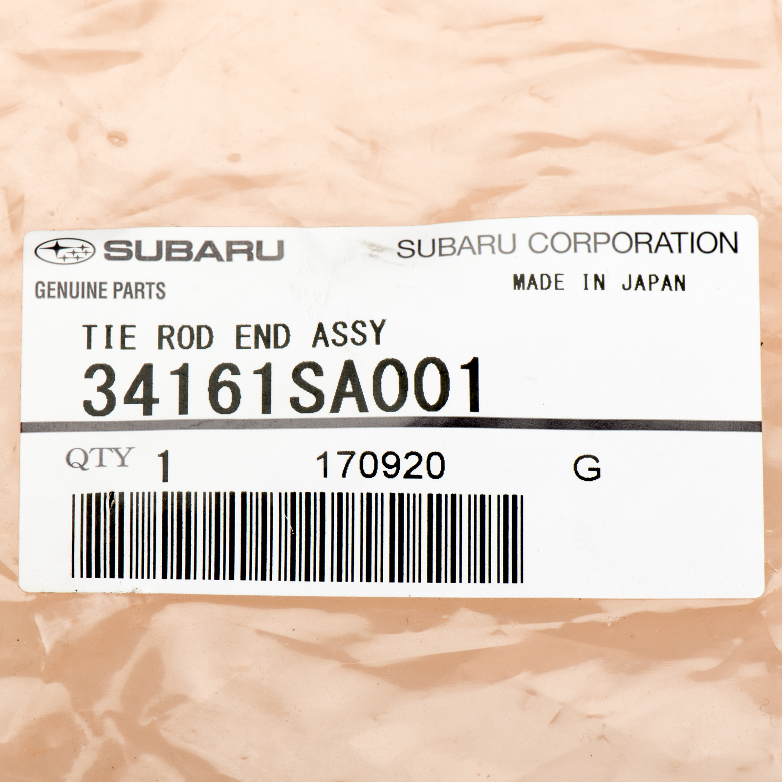 OEM 1993-2023 Subaru Steering Gear Front Outer Tie Rod End WRX STI ...