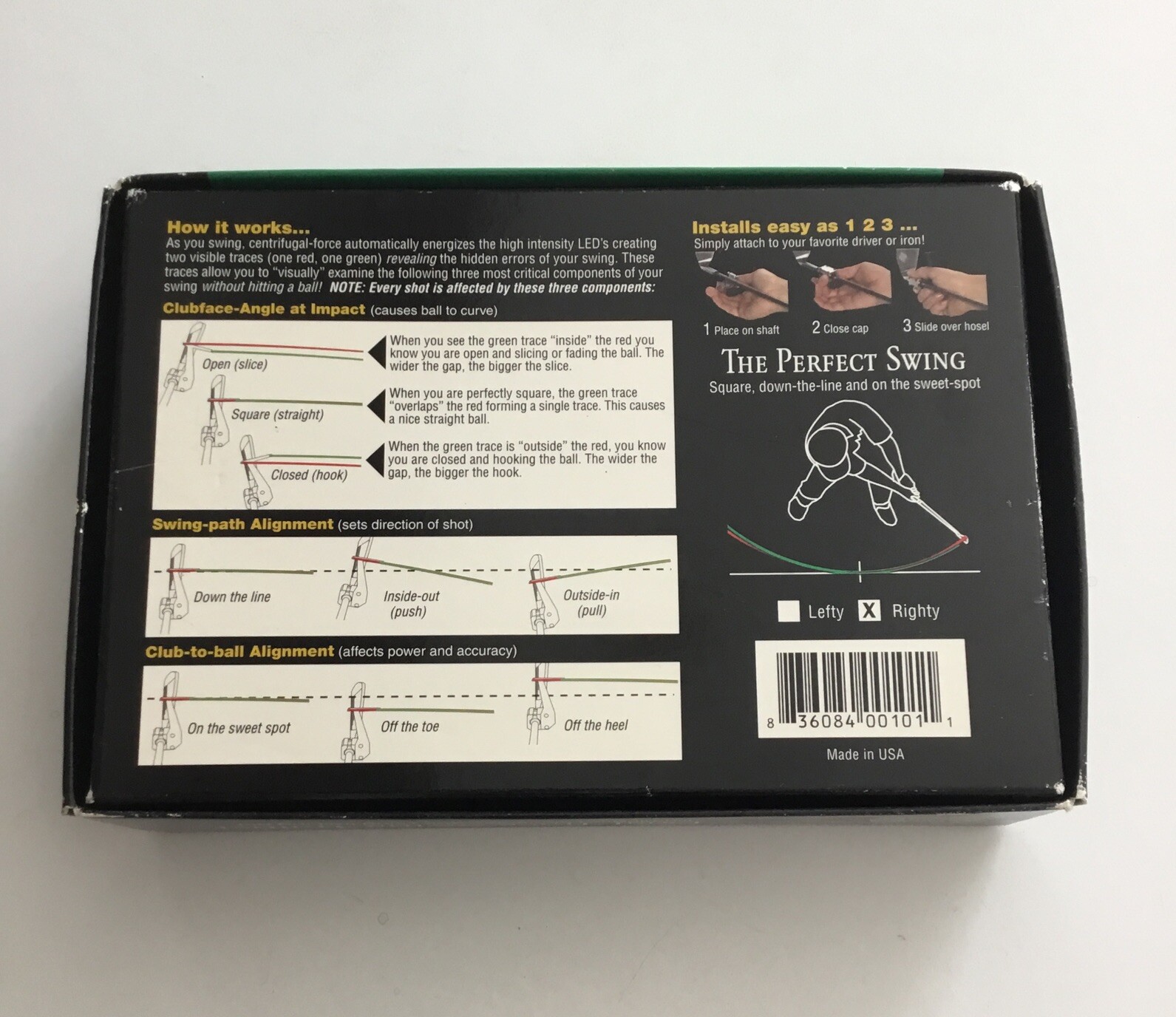 Freddy Connect Dual Trace Swing Trainer - Electronic Golf Swing ...