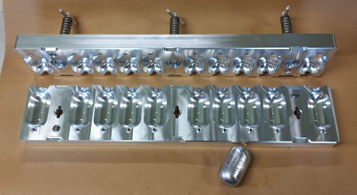 Cod Sinker / Deep Drop Weight Production Mold 1 LB ( 10 Cavity ...