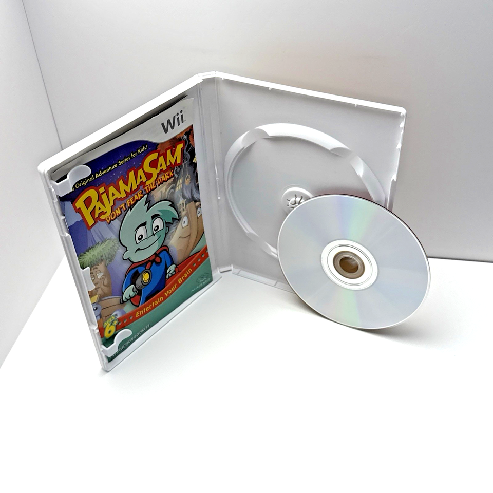 Pajama Sam: Don’t Fear The Dark Nintendo Wii CIB Complete Refurbished ...