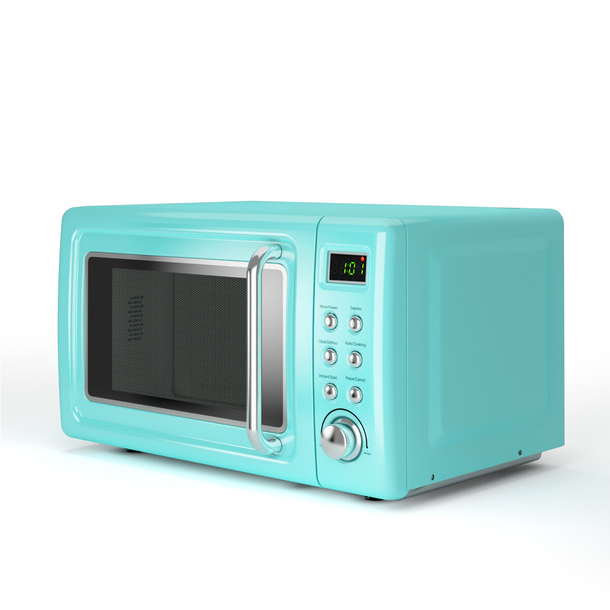 Turquoise Microwave