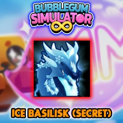 ICE BASILISK (SECRET) | Bubble Gum Simulator Infinity - BGSI | CHEAPEST ...
