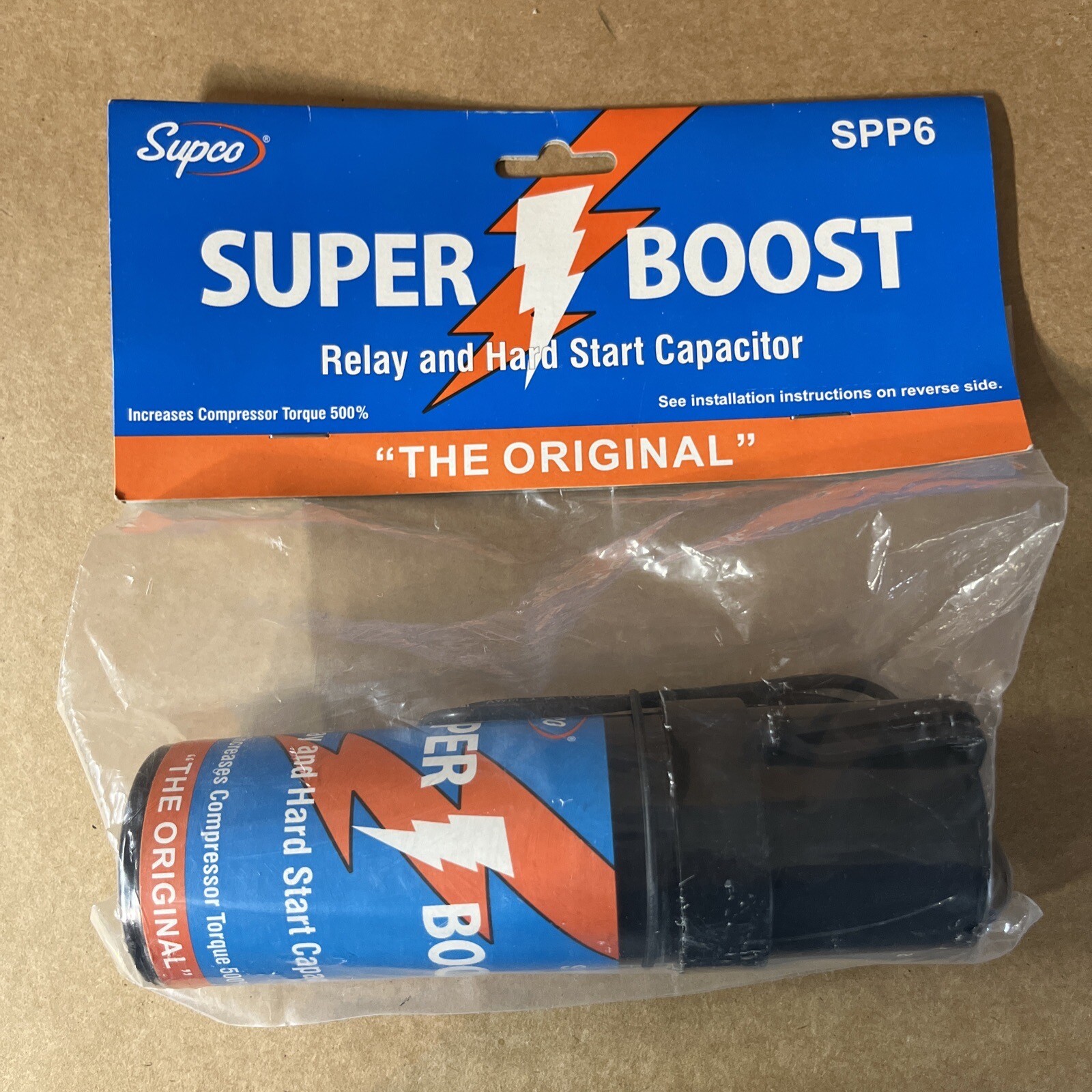 Supco Super Boost Relay & Hard Start Capacitor Starter Torque POW-R-PAK ...