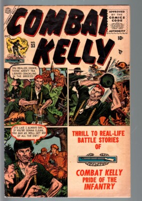 Combat Kelly--#33--COMIC BOOK--Atlas--VG | eBay