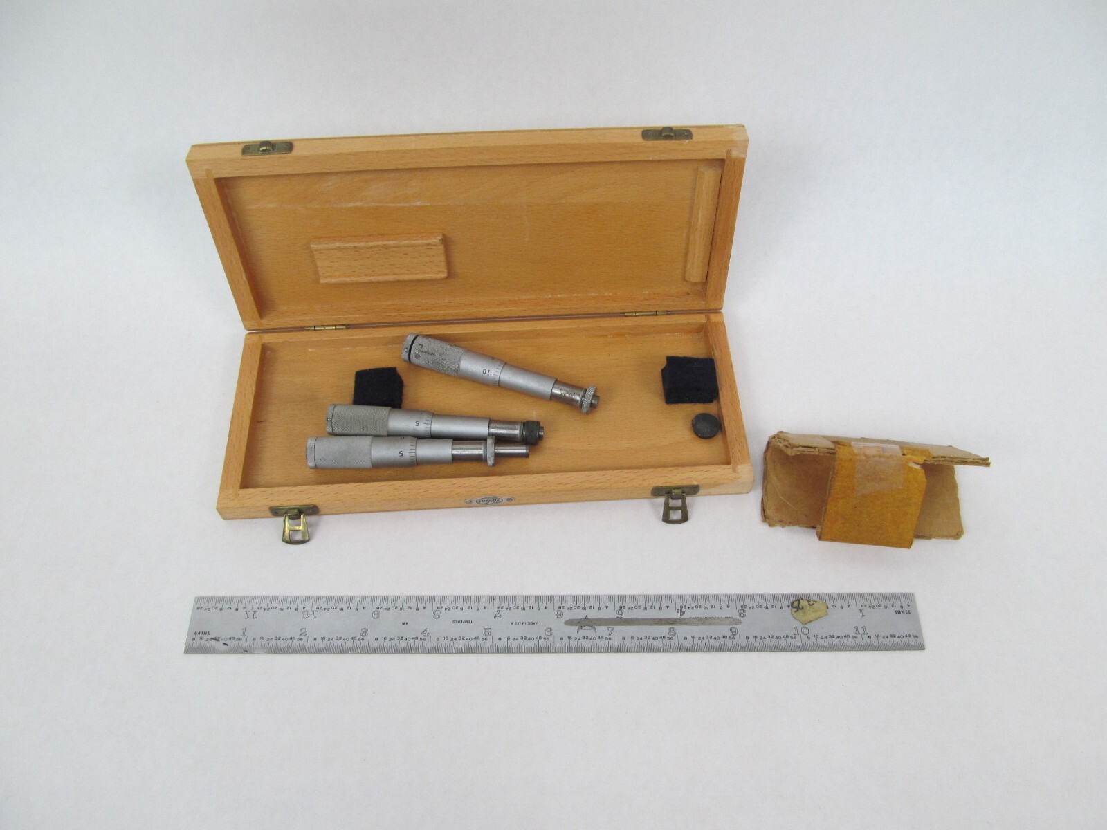 Lot of Machinist Measuring Tool Gauge Parts Caliper Square Etc | eBay