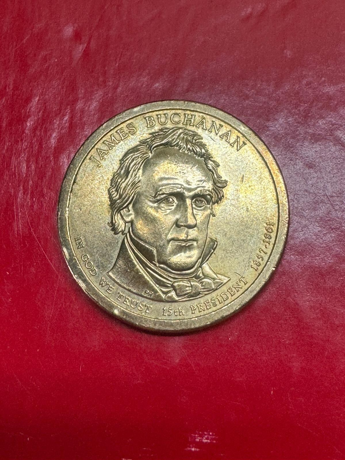 2010 P James Buchanan 1857-1861 Presidential 1$ Dollar Coin | eBay