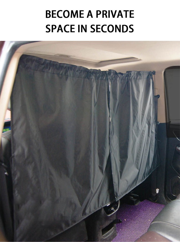 1 Set Taxi Car Isolation Curtain Partition Protection Privacy Sun Shade ...