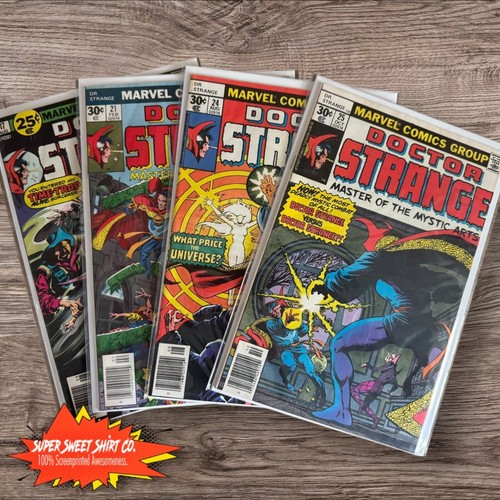 Doctor Strange Comic Lot, Bronze Age, Marvel 1970s, VF Range, #17 #21 ...