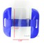 Reflective Blue Arm Band Photo ID Badge Holder Vertical w/ Elastic Blue ...