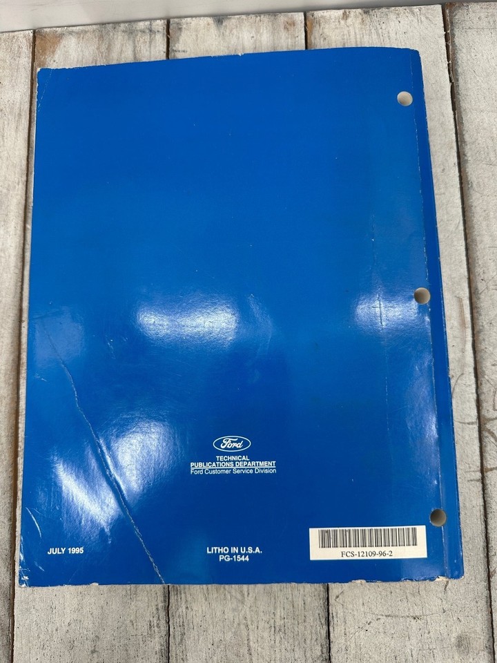 1996 Ford F & B 700 800 900 Truck Powertrain Drivetrain Service Repair ...