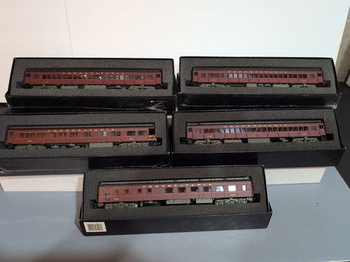 5 Bachmann Spectrum 1920s-1930s H.G. PRR Coach + Others Passenger Cars ...