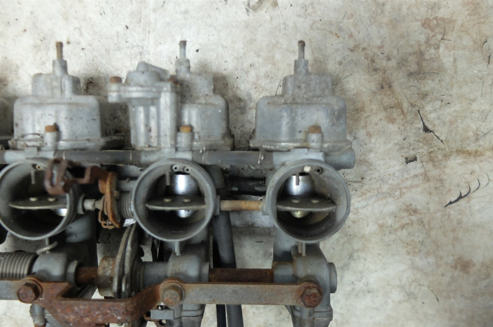 78 Honda CB750 CB 750 F Super Sport carbs carburetors set rack | eBay