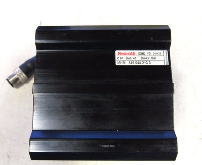 NEW REXROTH 7291 345 044 213 0 BORE 63MM STROKE 38MM PNEUMATIC AIR ...