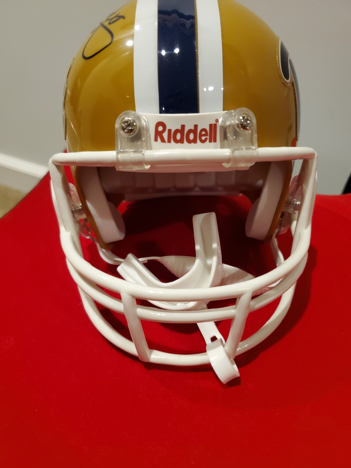 Tony Dorsett autographed PITT Pittsburgh Panthers Riddell Mini Helmet ...