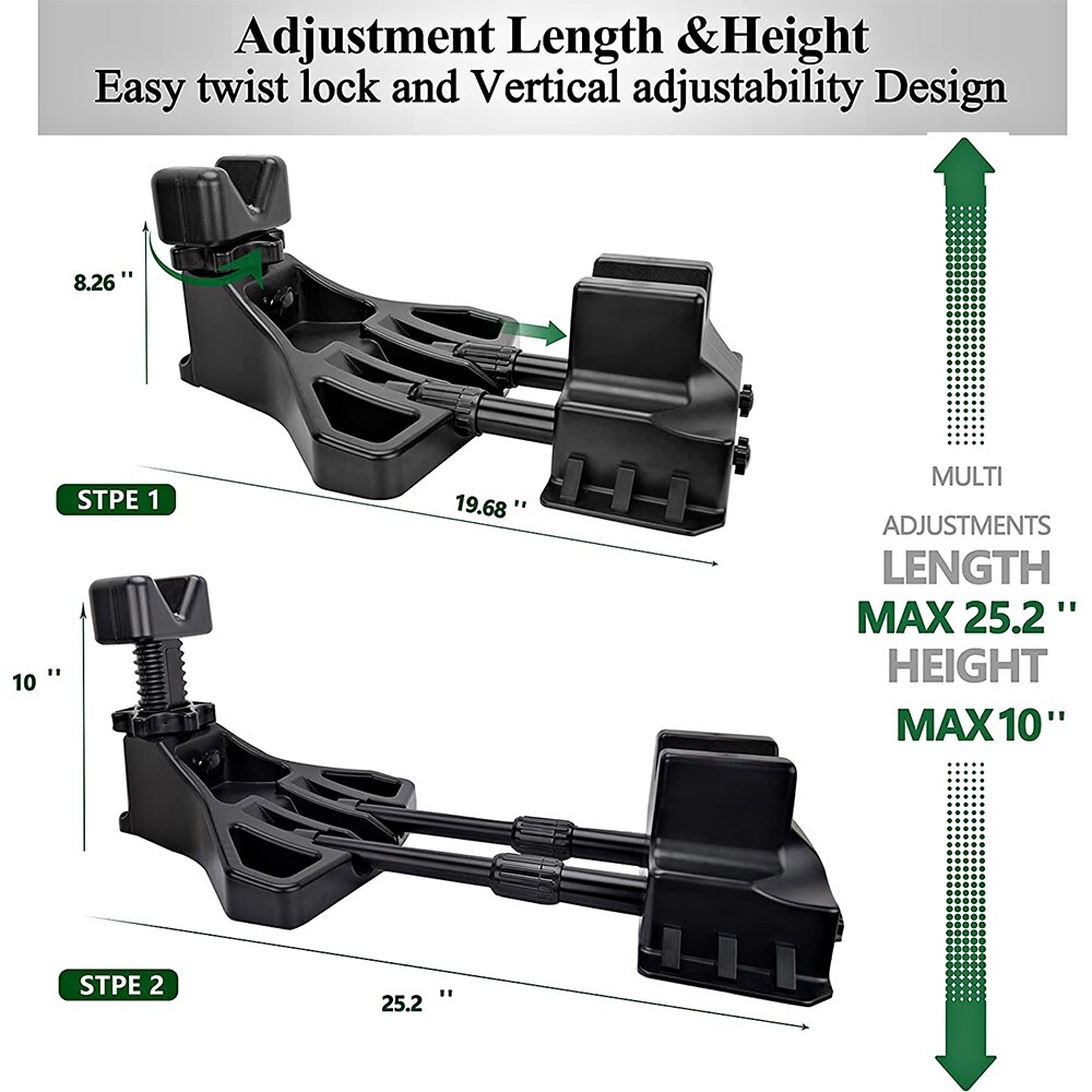 SHOOTING REST STEADY RIFLE GUN SHOT STAND ADJUSTABLE BRACKETS HEAVY ...