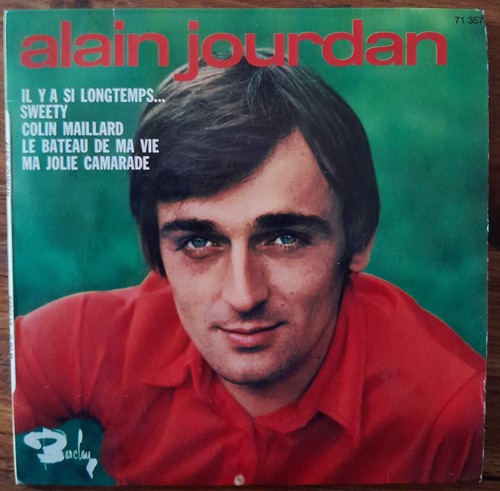 FRENCH EP 7" ALAIN JOURDAN Sweety French singer 60' BIEM ETAT TB | eBay