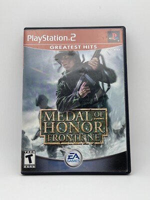 Medal Of Honor Frontline For PlayStation 2 PS2 Complete w/Manual CIB ...