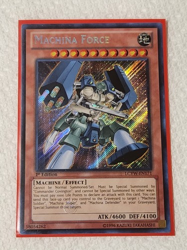 x1 MINT Machina Force (1st Edition; Secret Rare; LCYW-EN171) | eBay