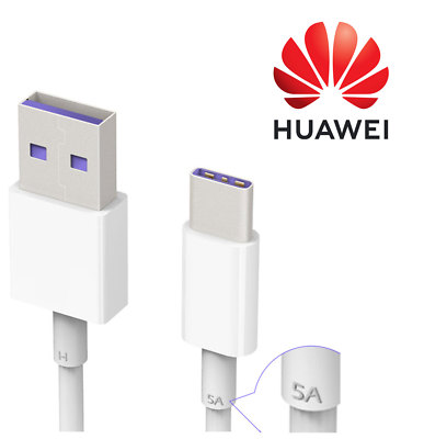 Genuine Original Huawei Type-C Super Fast (5A) 3.1 USB Data Cable ...