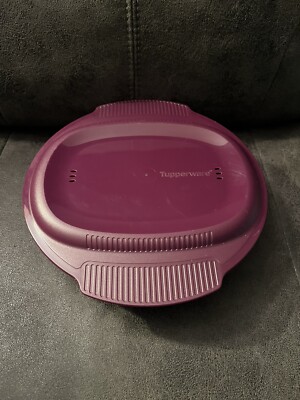 NEW TUPPERWARE Healthy Delight Large Microwave Breakfast Maker Omelets ...