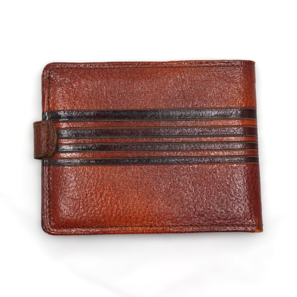 Vintage 40s Art Deco Leather Wallet Embossed Bowling Prize 260 Club ...