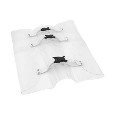 Dental Chair Toe Cover Clear Vinyl w/ Elastic Clip Universal Belmont ...