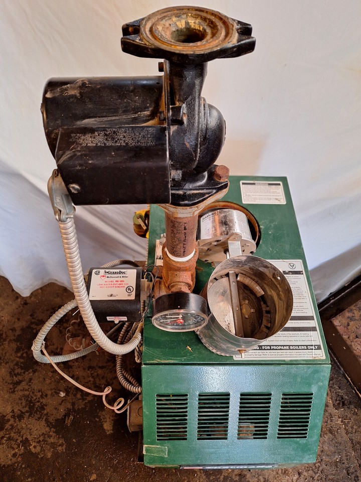 THERMOFLO WILLIAMSON HOT WATER Boiler NATURAL GAS 105,000 BTU GWA 105 ...