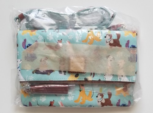 NWT Disney Dooney & Bourke Disney Dogs Fold Over Crossbody Purse SOLD ...