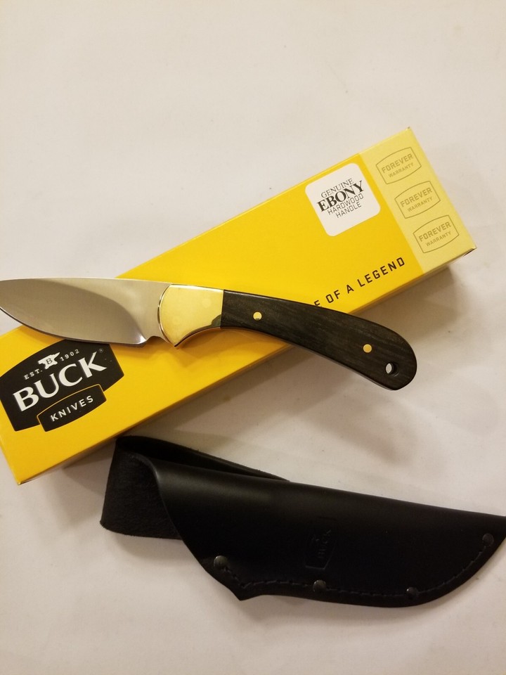 BUCK KNIFE - #113 RANGER FIXED BLADE - 7 1/4" OVERALL LENGTH + LEATHER ...