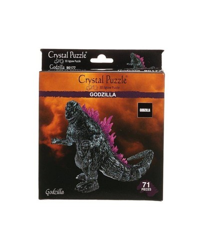 3D Jigsaw Puzzle Crystal Puzzle GODZILLA | eBay
