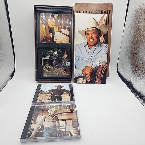 George Strait - Strait Out of the Box, 4 CD Box Set and Booklet - Very ...
