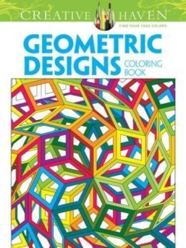 Geometric Designs Coloring Book - Paperback By by John Wik - GOOD | eBay