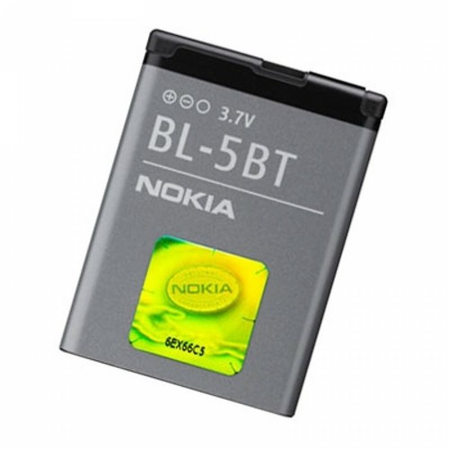 NEW GENUINE Nokia BL-5BT Li-Ion Battery Pack 3.7 Volt 870 mAh for 2600 ...
