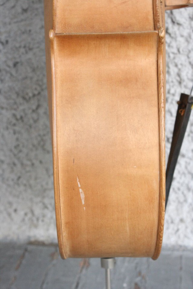 Antique Unvarnished Cello. Natural Wood 41.75" Long Unusual | eBay