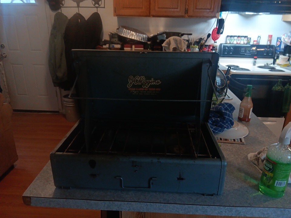 Vintage J. C. Higgins Sears Gas 2 Burner Camp Stove USA 710 740 40 It ...