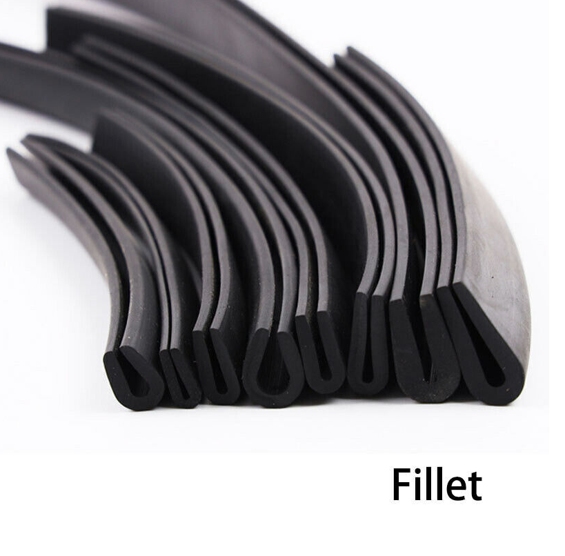 Edge Protection Frame Profile Rubber Edging Trim Seal U-profile Slot ...