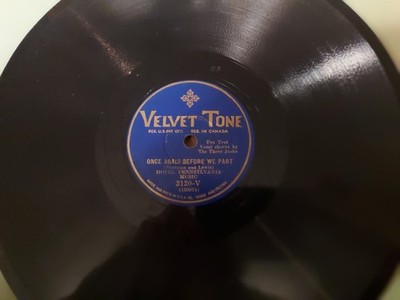 1930 VELVET TONE 78/Hotel Pennsylvania Orchestra../Sid Garry..The Three ...