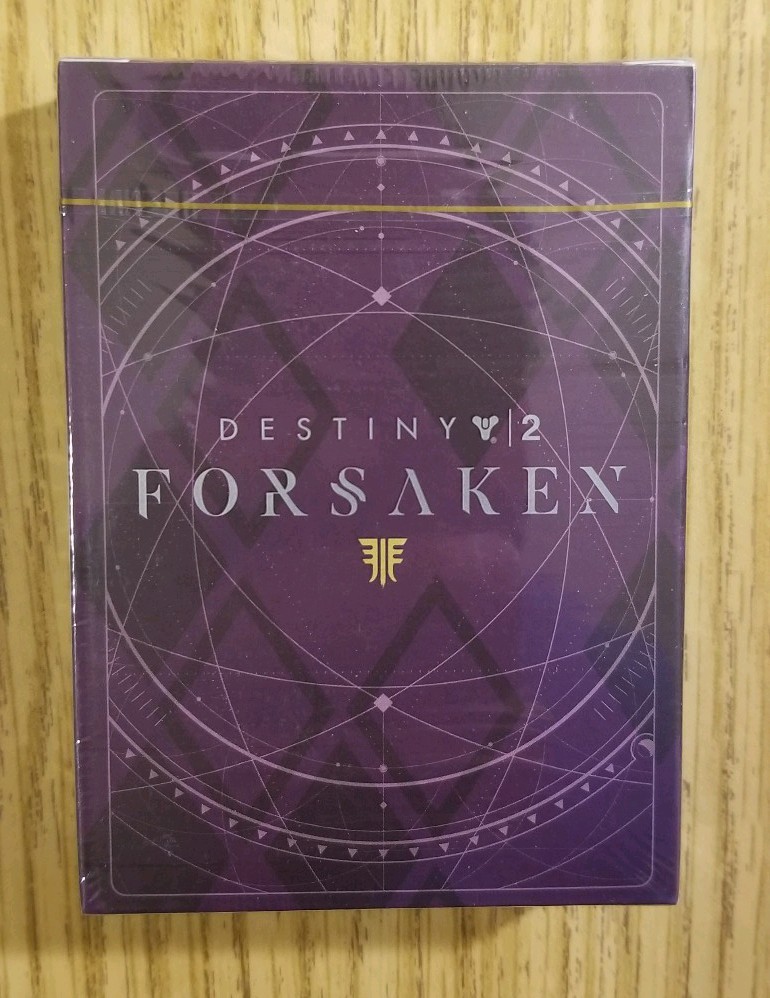 Destiny 2 Forsaken Deck of Cards *SEALED* BUNGIE PROMO GAMESTOP Brand ...